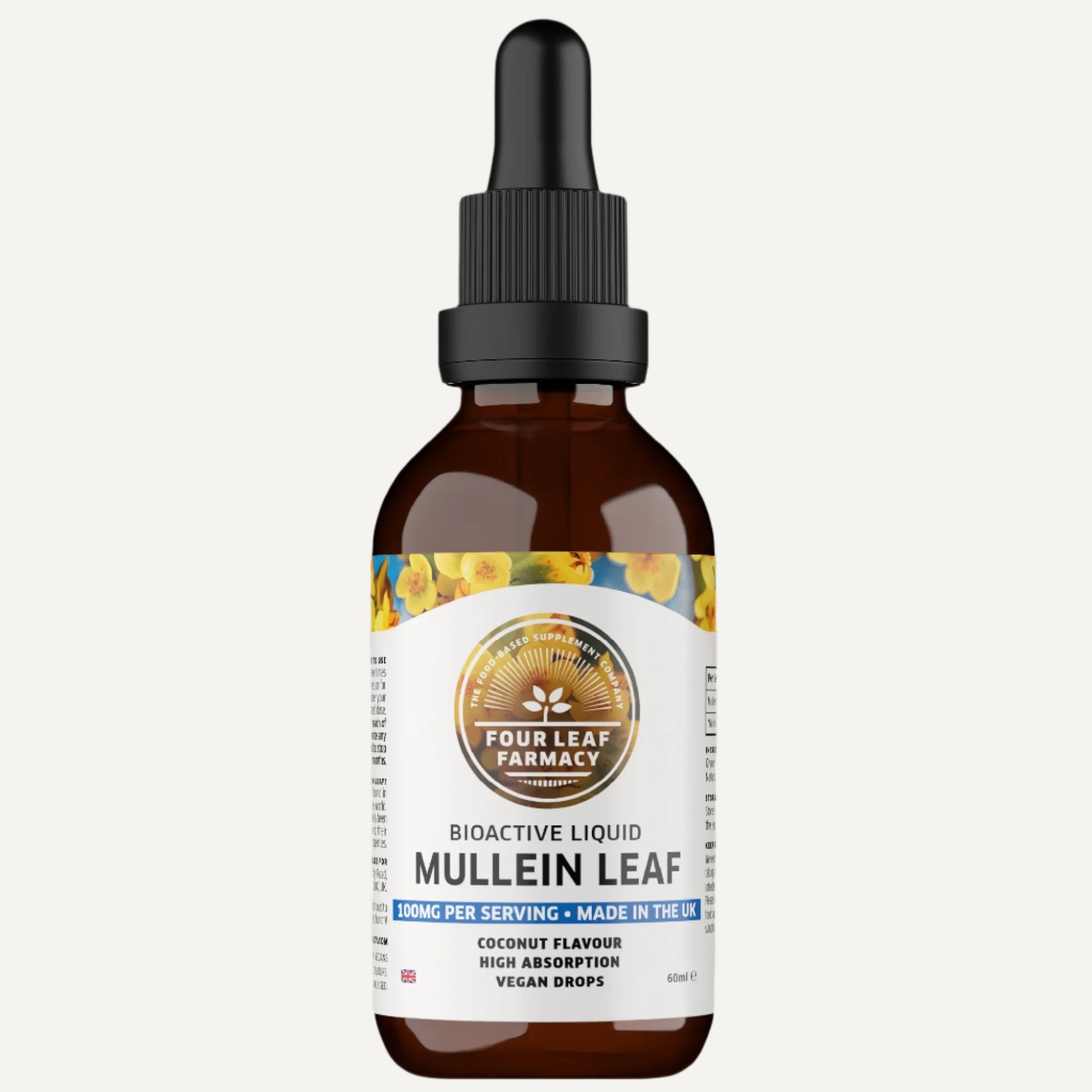 Mullein Leaf - Bioactive Liquid Extract – Four Leaf Farmacy